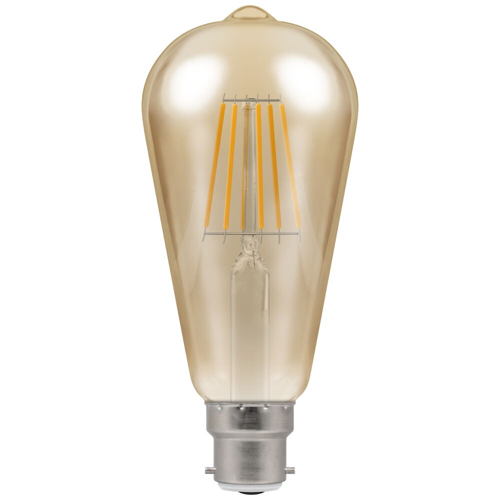 Crompton 7 5w Led Filament St64 Extra Warm White B22d Dimmable