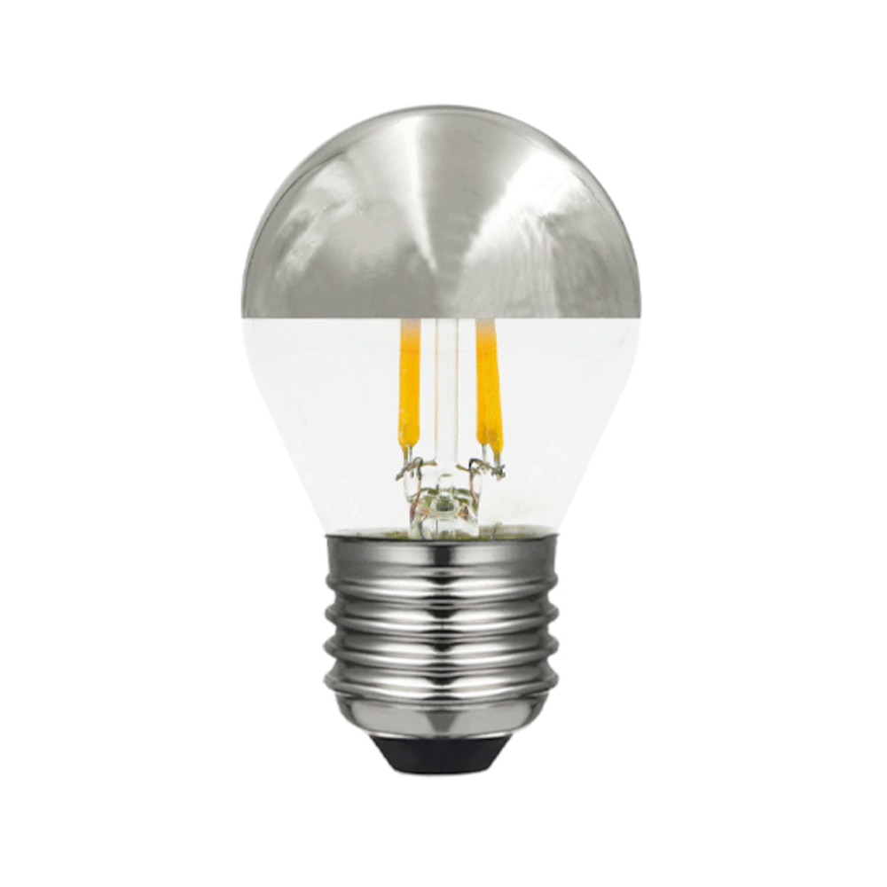 LED 4W 350lm Crown Silver Golf Ball E27 Very Warm White