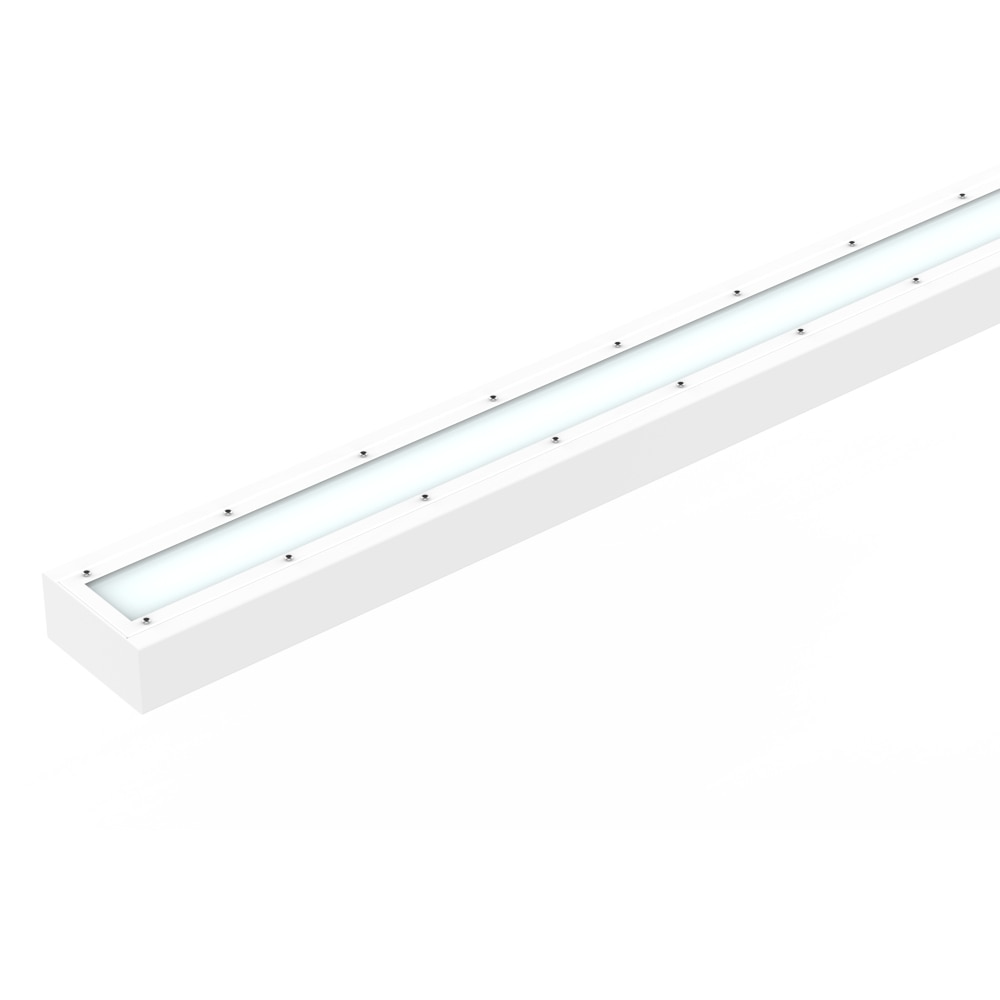 White 4ft LED Anti-Ligature Batten 25-60W 3/4/6000K