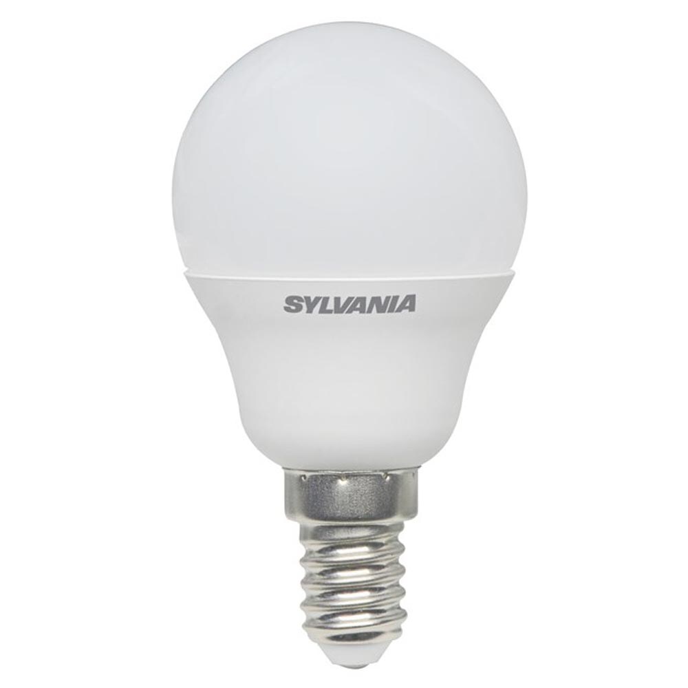 Sylvania LED 45mm Round 5W (40W) SES Opal Cool White Sylvania LED 45mm Round 5W (40W) SES Opal Cool White