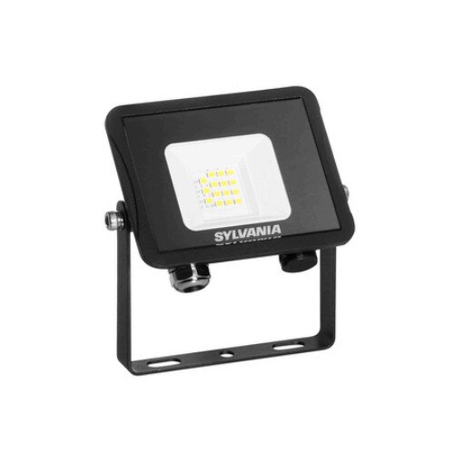Integrated Start LED Floodlight Black 9.5W 1000lm 4000K IP65