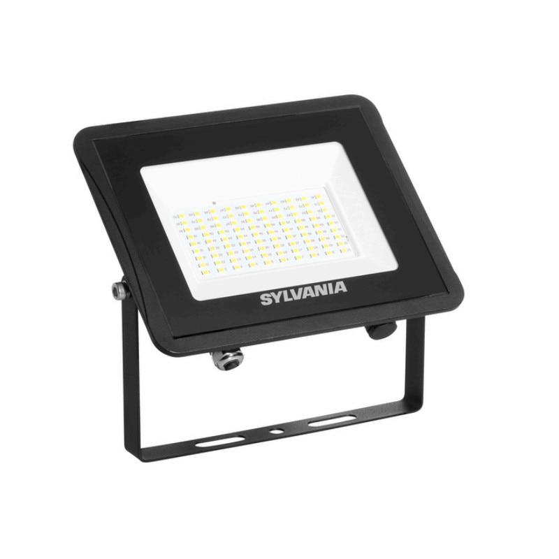 Integrated Start LED Floodlight Black 58W 7000lm 4000K IP65